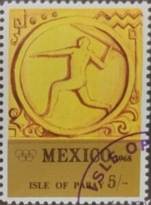 Stamp: Mexico Olympics (Scotland, Isle of Pabay: Cinderella Stamps(Isle ...