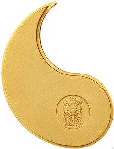 Coin: 5,000 CFA Francs (Dragon and Phoenix - Dragon - Gilded) (Chad ...