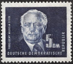 Stamp: Wilhelm Pieck (1876-1960) (Germany, Democratic Republic (DDR ...