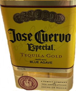 Etiqueta de bebida: José Cuervo Especial Gold Blue Agave (José Cuervo ...