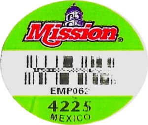 Fruit Sticker: Mission #4225 Emp 062 (MexicoCol:MX-VG-00225
