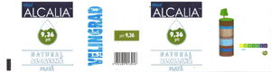 Drink Label: Alcalia (Maspex România S.R.L, Romania(Still water) Col:RO ...