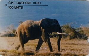 Tarjeta Telefónica: Elephant - GPT Payphone 100 Units (Test, Proof ...