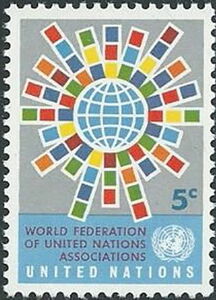 Briefmarke: Symbol of World (Vereinte Nationen (New York)(World ...