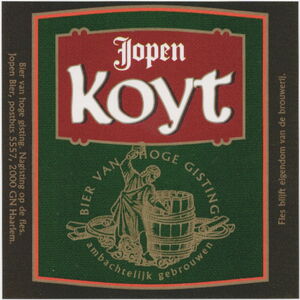 Drink Label: Jopen Koyt (Jopen, NetherlandsCol:NL-BEER-035593 🏷️