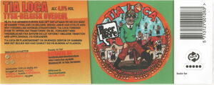 Drink Label: Tia Loca (Axiom brewery, Czech RepublicCol:CZ-BEER-055744