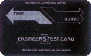 Telefonkort: Montør - ENGINEERING TEST CARD (Test, Proof, Sample & Demo ...