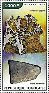 Stamp: Esquel Meteorite, Stone Meteorite (Togo(Meteorites (2022)) Col ...
