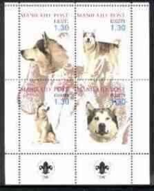 Stamp: Dogs (Estonia: Illegal Stamps(Manilaid) Col:EE-MA 2000-01