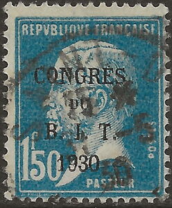 Stamp: Congress of B.I.T. (France(Events) Yt:FR 265a