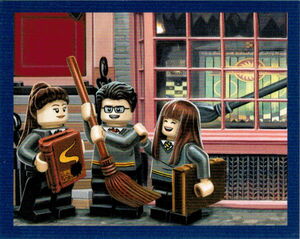 Sticker: Lego Harry Potter - Wizarding World - Sticker no. 17 (Blue ...