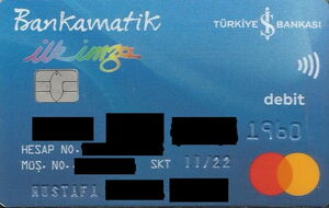 Bank Card: Bankamatik İlk İmza (Türkiye İş Bankası, Türkiye (Turkey)Col ...