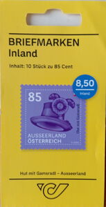 Stamp: Hat with Chamois Wheel (Ausseerland, Styria) (Austria ...