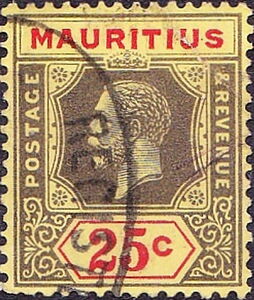 Stamp: Issues of 1912-22 (Mauritius(King George V (1913-1922)) Mi:MU ...