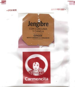 Tea Bag: Jengibre con Curcuma y Canela/Ginger with Turmeric & Cinnamo ...