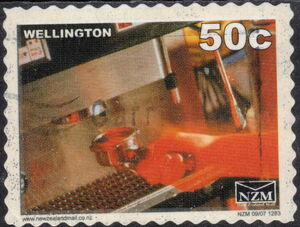 Stamp: Coffee Machine (New Zealand: Private Post Offices(New Zealand ...