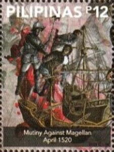 Stamp: Mutiny Against Magellan (Philippines(Voyages of Ferdinand ...