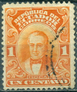 Stamp: President Vicente Roca (Ecuador(Presidents) Mi:EC 204,Sn:EC 199 ...