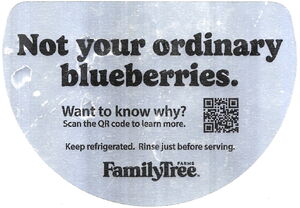Food Label: Family Tree Farms Blueberries (Family Tree Farms, United ...
