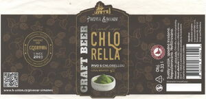 Drink Label: Chlorella (Pivovar Šimanov, Czech RepublicCol:CZ-BEER-055794