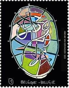 Timbre: Art of Anne-Mie Van Kerckhoven (BelgiqueCol:BE 2023.01.23-02