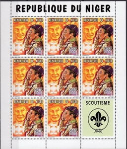 Stamp: Scout (Niger(Boy Scouts) Mi:NE 1204KB,Col:NE 1996.06.14-02a