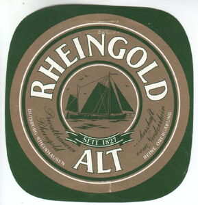 Drink Label: Rheingold Alt (Privatbrauerei Rheingold GmbH & Co. KG ...