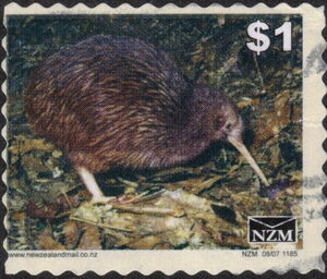 Stamp: Kiwi (New Zealand: Private Post Offices(New Zealand Mail (NZM ...