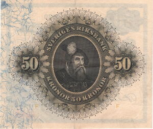 Banknote: 50 Kronor (Sweden(1914-1954 Issue) Wor:P-35m