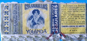Cigarette Pack: Yolanda (ChileCol:CL-CT-0121