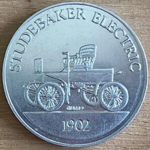 Token: 1902 Studebaker Electric - Sunoco (United States of America ...