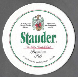 Бирдекель: Stauder (Privatbrauerei Jacob Stauder GmbH & Co. KG ...