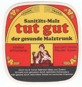 Drink Label: Tut Gut Sanitäts-Malz (Privatbrauerei Jakob Stauder ...