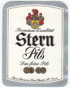 Drink Label: Stern Pils (Stern Brauerei, Germany, Federal RepublicCol ...