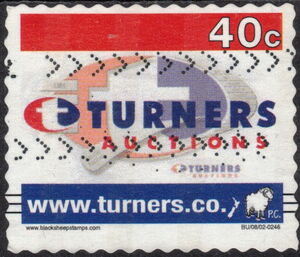 Stamp: Turners Auctions (New Zealand: Private Post Offices(Posties ...