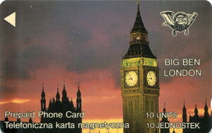 Phonecard: Big Ben (Test, Proof, Sample & Demo Cards, Poland(GPT ...