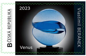 Stamp: Venus (Personalized & Private Mail Stamps(Czech Republic : My ...