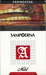 Cigarette Pack: Sampoerna A Mild (IndonesiaCol:ID-CT-0023