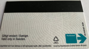 Bank Card: SEB Automatkort (Nordbanken, SwedenCol:SE-GM-0016