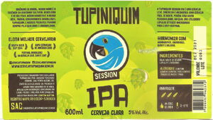 Drink Label: Session Ipa (Cervejaria Tupiniquim, BrazilCol:BR-BEER-000938