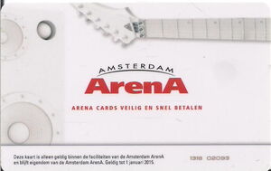 Functional Card: Arena Card (Amsterdam Arena Card, Netherlands(Arena ...