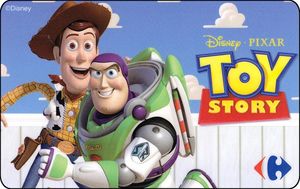 Gift Card: Disney Toy Story (Carrefour, Spain(Carrefour) Col:ES-CARF-020a