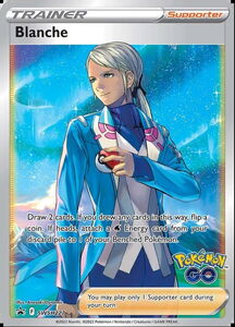 Game Card: Blanche (Pokémon TCG(SWSH: Sword & Shield Promo Cards) Col ...