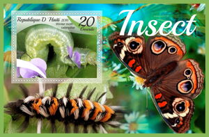 Stamp: Fauna Insects (Haiti: Illegal StampsCol:HT-IL 2016-05/5
