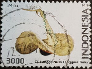 Stamp: Ti'i Langga Nusa Tenggara Timur 24/34 (Indonesia(Hats and ...