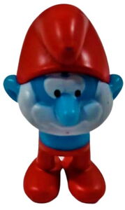 Meal Toy: Figure 2 - Papa Strumf (Kinder Surprise, Europe(The Smurfs ...