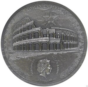 Coin: 5 Dollars (Roman Empire 10 - Tiberius) (Cook Islands(2021~Today ...