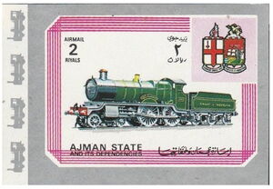 Selo: Steam locomotive BR 3800 County Class of the Great Western R ...