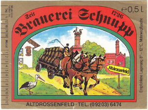 Drink Label: Brauerei Schnupp (Brauerei Schnupp, Germany, Federal ...