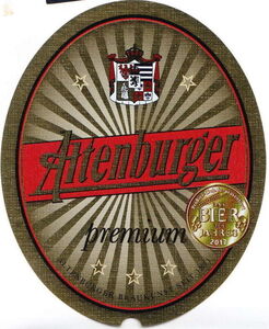 Drink Label: Altenburger Premium (Altenburger Brauerei, Germany ...